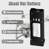 LiteBee S128 Drone Battery 3.7 Volt Rechargeable 600mah Lithium Battery ...