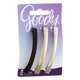 Goody Classics 3" Metal Domed Barrette 3 ea - Walmart.com