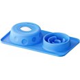 2-in-1 Silicone Dog Lick Bowl & Slow Feeder Mat, Gen 3 Dual Design ...