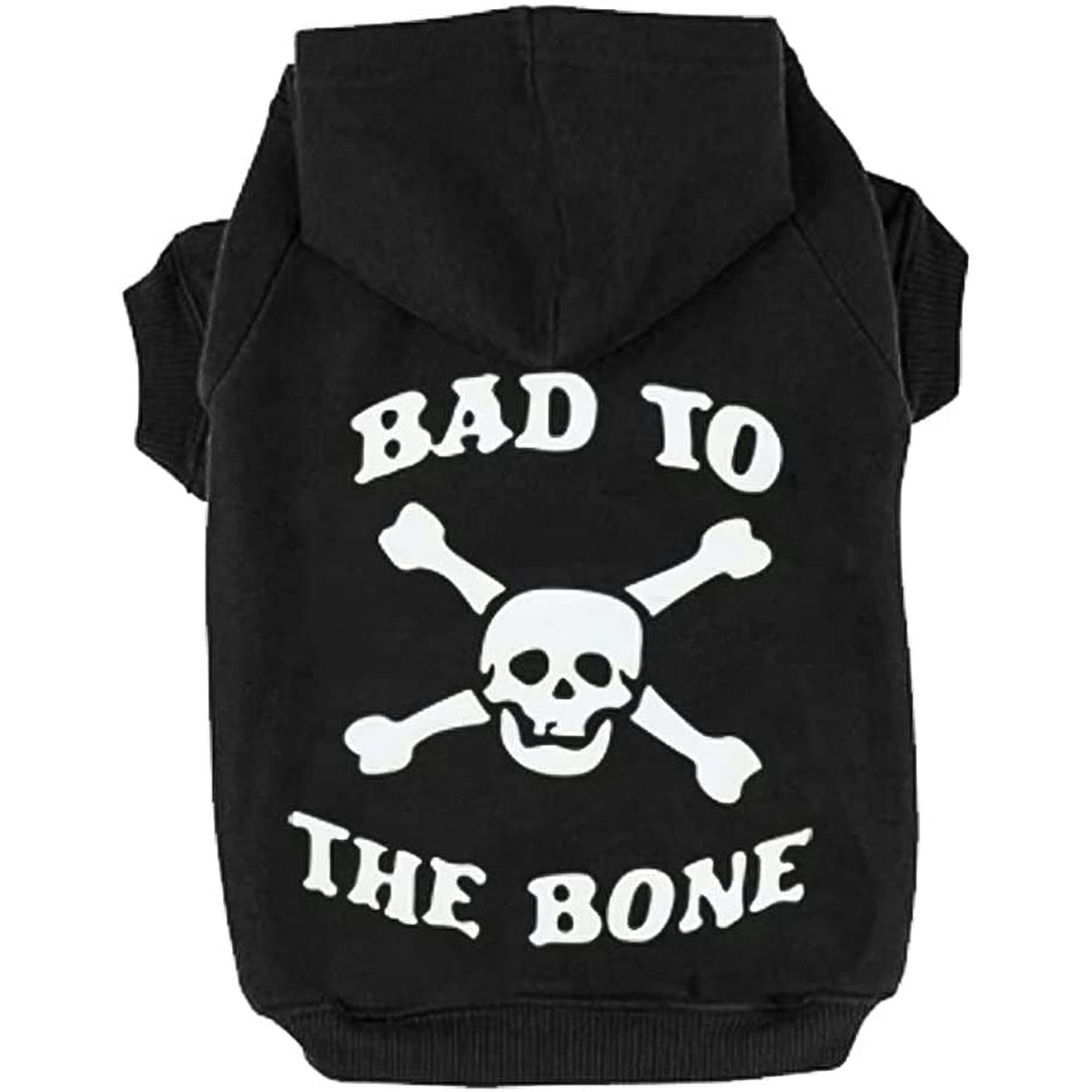 Click here for Deandawn Dog Hoodie - Bad To The Bone Lettered  Do... prices