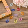 600pc Imitation Jelly Acrylic Linking Rings Quick Link Connectors for ...