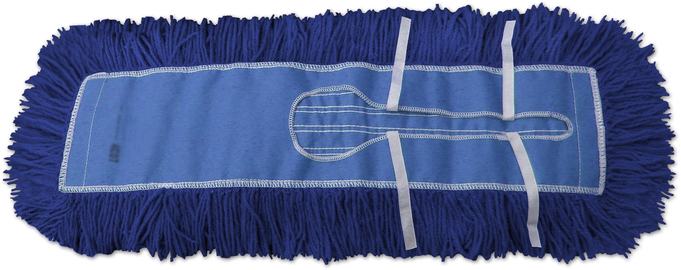 48" Blue Industrial Closed Loop Dust Mop - 6-Pack - Walmart.com