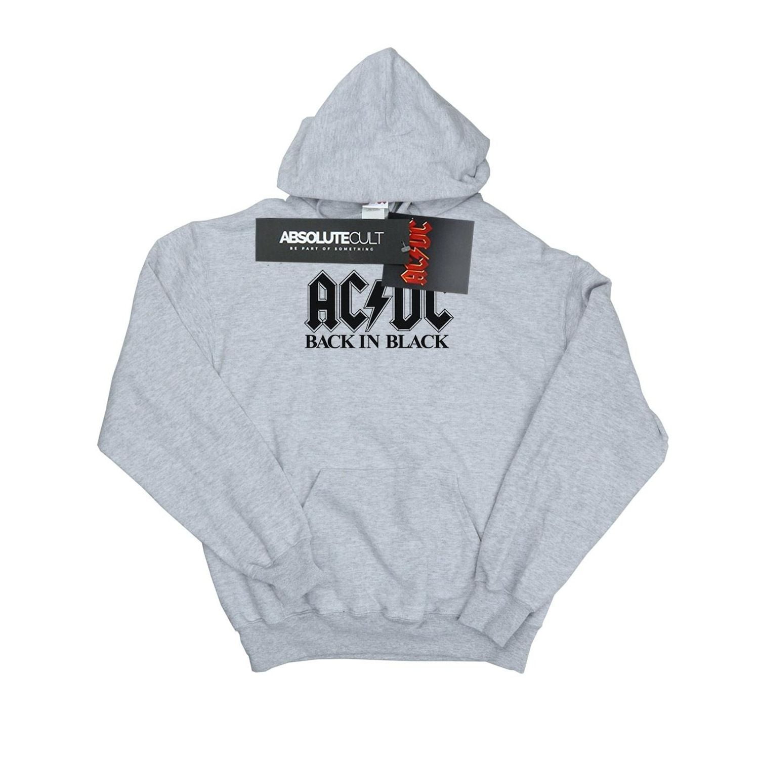 Click here for Acdc Ac/Dc Womens Back In Black Logo Hoodie L prices