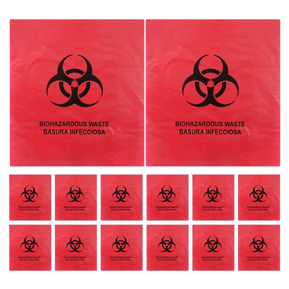 20 bolsas para desechos biológicos, bolsas profesionales para ...
