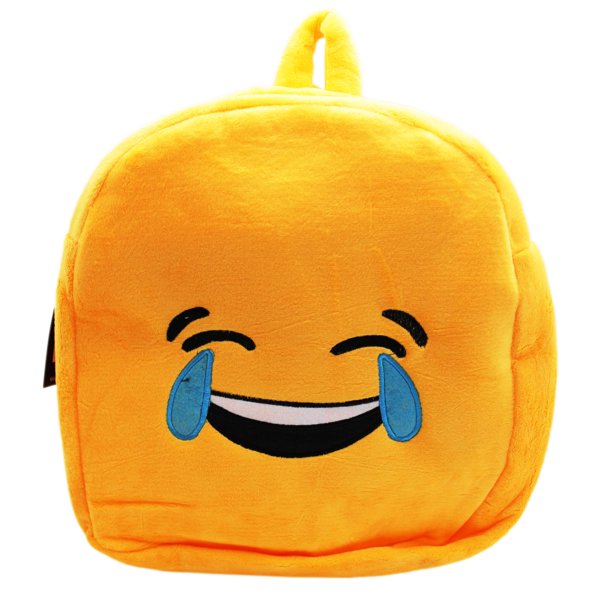 PK - Laughing to Tears Face Small Emoji Plush Backpack - Walmart.com ...