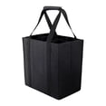 USUERY Wine Bottle Bag With Compartments Reusable Bottle Carrier With ...