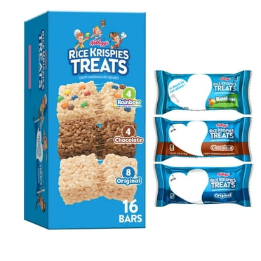 5.6 oz Rice Krispies Treats Rainbow Marshmallow - Crispy Snack Bars ...