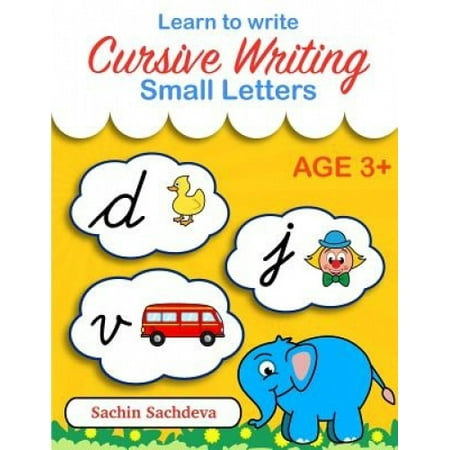 Learn to Write Cursive Writing: Small Letters | Walmart Canada