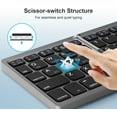 MoKo Foldable Bluetooth Keyboard, Multi-Device Folding Wireless ... MoKo Foldable Bluetooth Keyboard, Multi-Device Folding Wireless ...