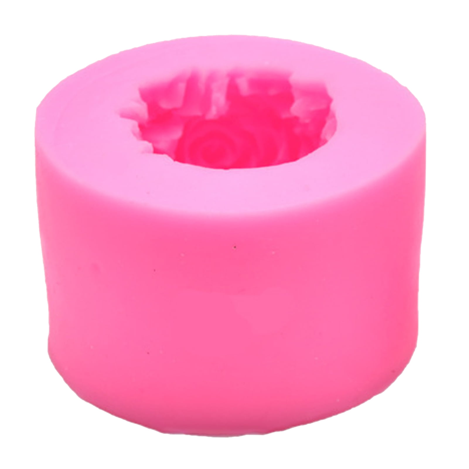 Walbest Silicone Candle Mold DIY Flexible Rose Flower Ball Silicone ...