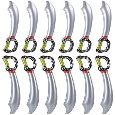 Inflatable Toys Inflatable Pirate Knife Treasure Knife 5 Pieces Picture ...