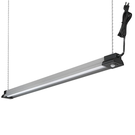"Koda Bright 46"" LED Linkable Indoor Workshop Light with Motion Sensor ...