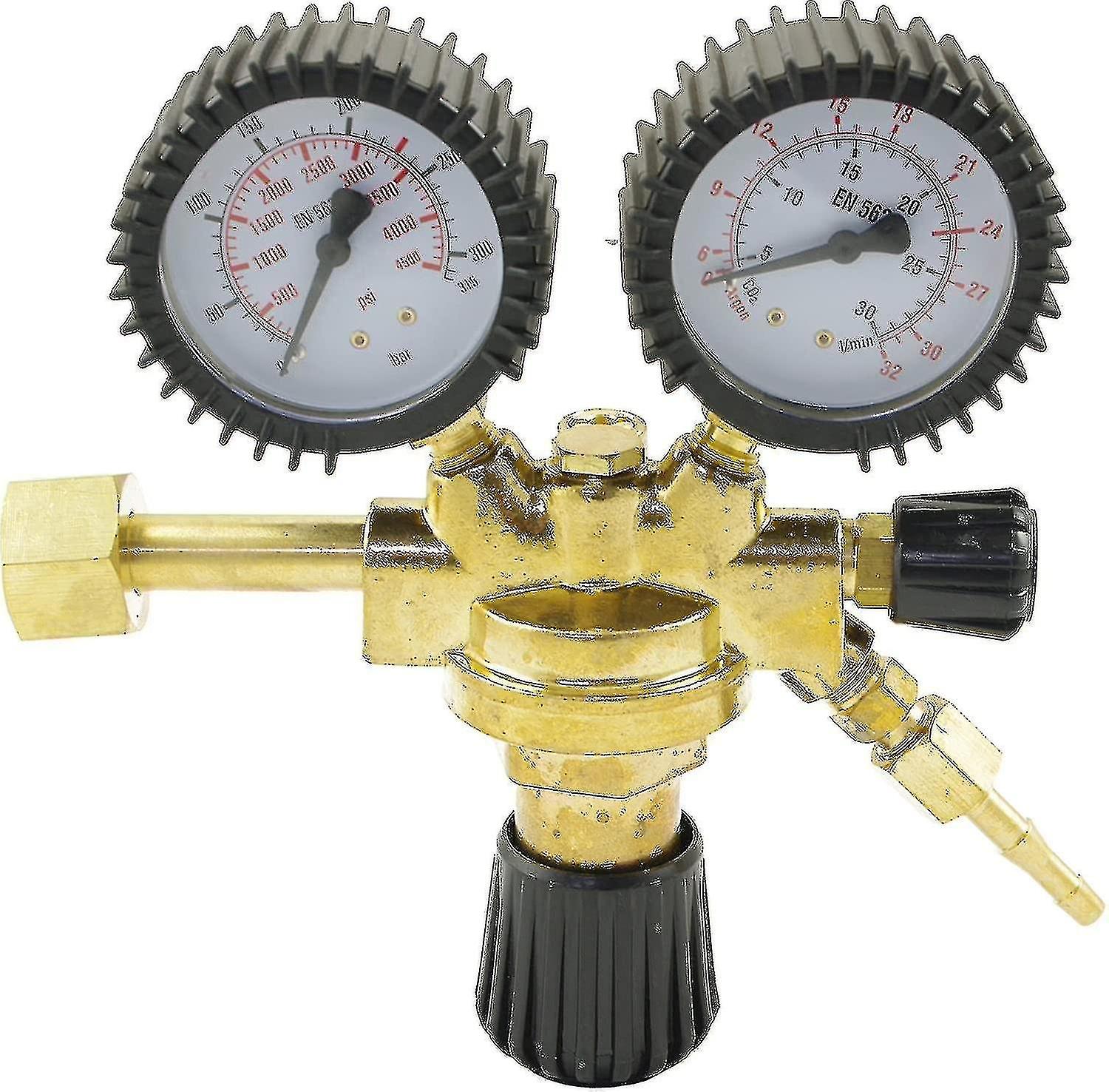 Pressure Reducer Argon/co2 Inert Gas Pressure Regulator To Mig/mag ...