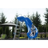 S.R.Smith 6102095822 Rogue 2 Pool Slide, White - Left Curve - Walmart.com