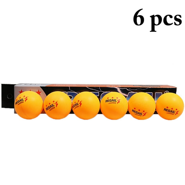 Bangcool 6PCS Table Tennis Ball Professional Plastic Ping Pong Ball ...