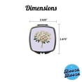 Baby's Breath Flowers White Travel Makeup Handbag Purse Small Pocket ...