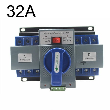 3P Dual Power Automatic Transfer Switch for Generator Changeover Switch ...