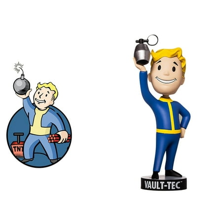 5.9" Fallout Figure - Fallout Vault Boy Bobble Head Doll, Fallout ...