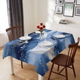 Rectangle Tablecloths, Abstract Marble Texture Pattern Waterproof Table ...