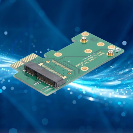 ANGGREK Riser Card,Transfer Card MINI PCIE WiFi Wireless Card To PCIE ...