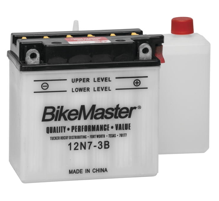 BikeMaster Conventional Battery 12N7-3B for Yamaha XS360-2D 1977 ...