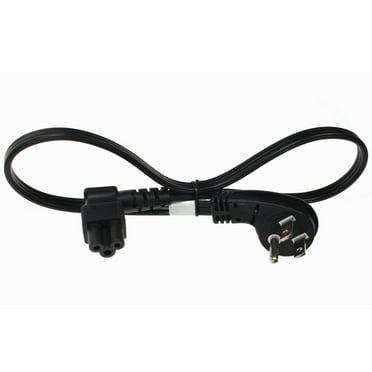 SF Cable 6ft Ultra Low Profile Angle NEMA 5-15P to NEMA 5-15R Power Cord - Black - Walmart.com