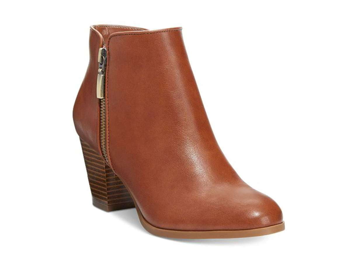 Style & Co. Womens Jamil Leather Closed Toe Ankle Fashion Boots ...