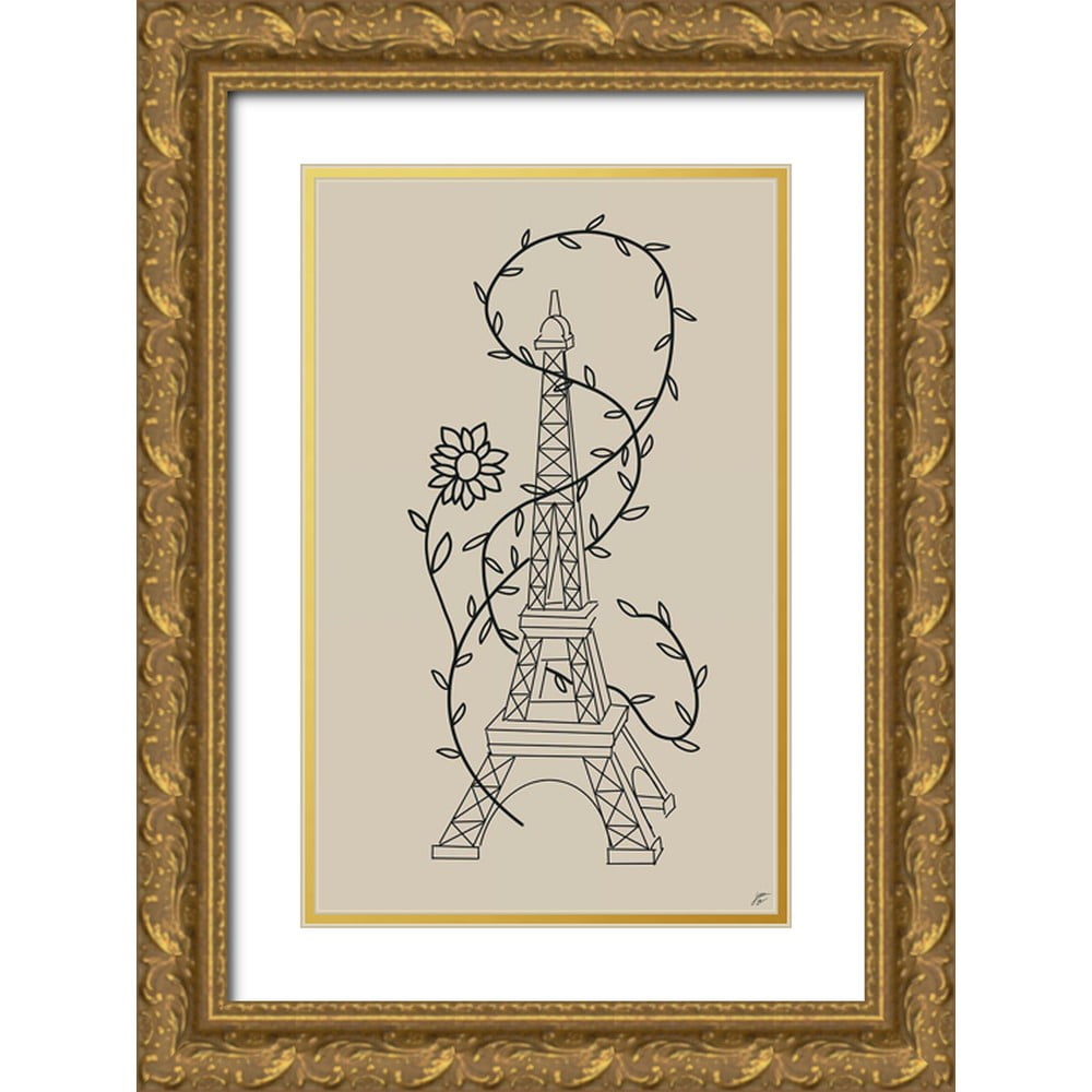 Lee, Judson 10x14 Gold Ornate Wood Framed with Double Matting Museum ...