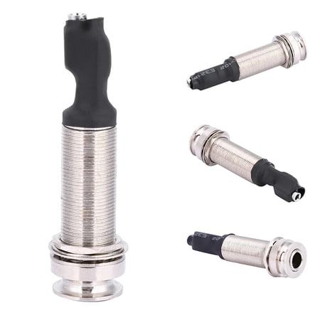 Piezo Pickup Jack Adapter, 6.35mm Output 2.5mm Input Guitar Endpin Jack ...