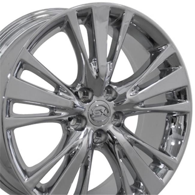 19 x 7.5 in. Wheel Replica, Chrome for Lexus RX 350 & RX 450H - Walmart.com