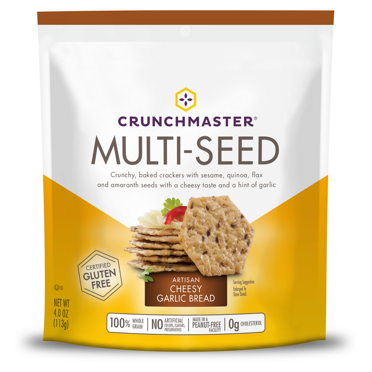 Crunchmaster, Crackers Multi Seed Rosemary Olive Oil Gluten Free, 4 ...