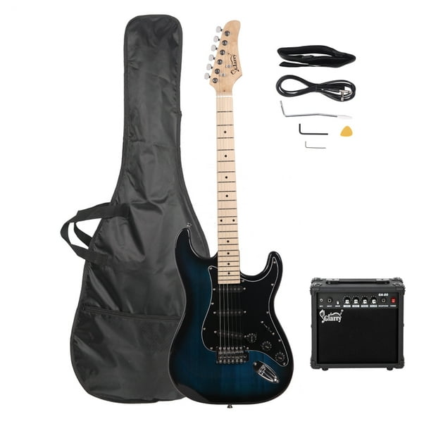 Glarry 40" Beginner 6 Stings 22 Fret Electric Guitar with 20W Amp and ...