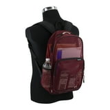 Eastsport Unisex Spirit Mesh Backpack, Deep Red - Walmart.com