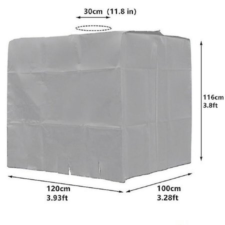 Dustproof Guard Water Tank Dust Cover 1000l Ibc Hood Cover Container ...