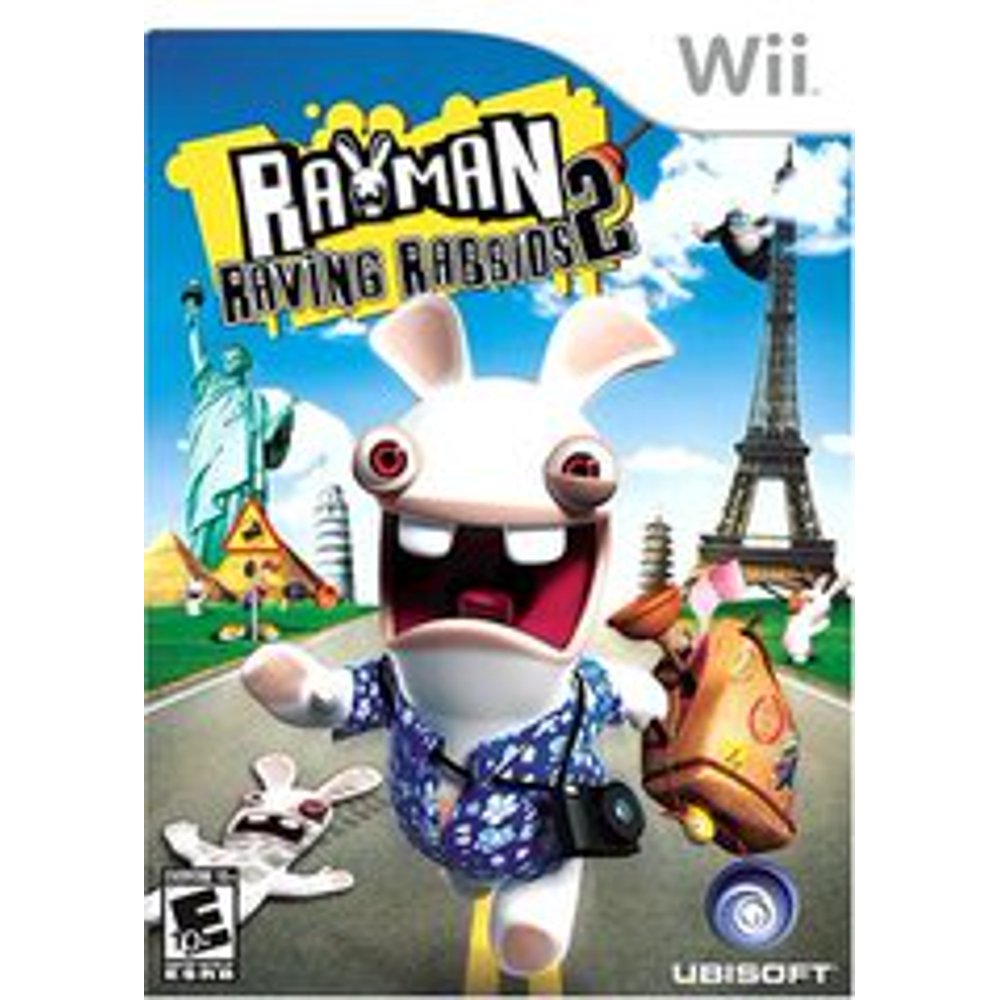 Rayman Raving Rabbids 2 - Nintendo Wii (Refurbished) - Walmart.com ...