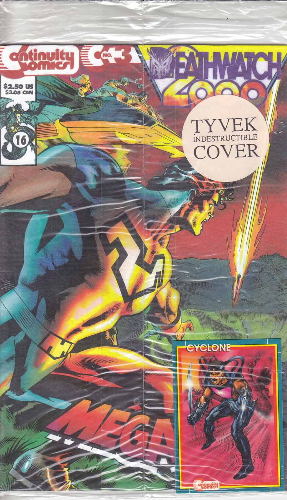 Megalith (2nd Series) #3A (with card) VF ; Continuity comic book ...