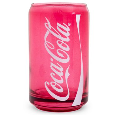 Coca-Cola Coca Cola Platinum Print Glass With Platinum Rim - Walmart.com