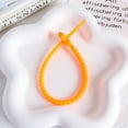 22cm Candy-Colored Stars Silicone Rope Data Line Binding Tape Jewelry ...