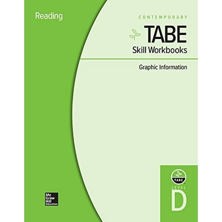TABE Skill Workbooks Level D: Graphic Information - 10 Pack (Achieving ...