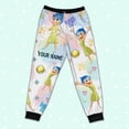 Custom Disney Inside Out Joy Yellow Color Pajamas Set Baseball Jersey ...