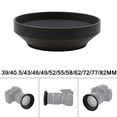 CEORPER Camera Metal Lens Hood Wide Angle Screw Mount Lens Hood for ...