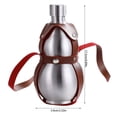 500ml Gourd Shape Beverage Water Bottle Liquor Flask With Secure Leak ...