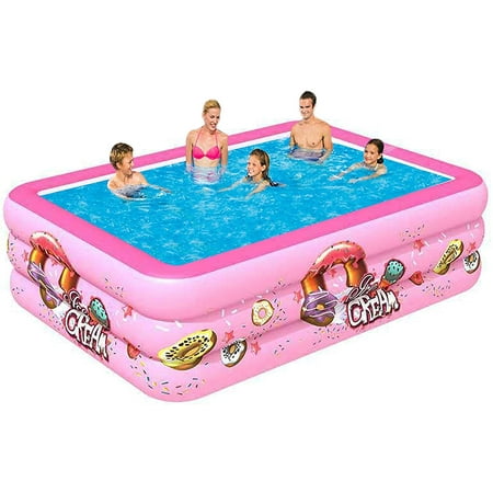 rosydream Inflatable Swimming Pool,Large Family Inflatable Pool for ...