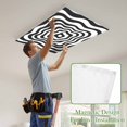 1 Pcs Abstract Fluid Pattern Fluorescent Light Covers Modern Minimalist ...