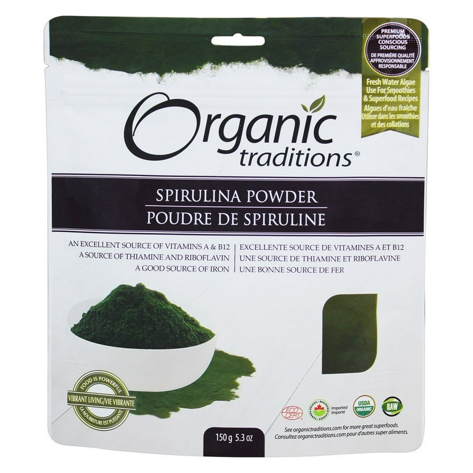 Click here for Organic Traditions - Spirulina Powder - 5.3 Oz. 5.... prices