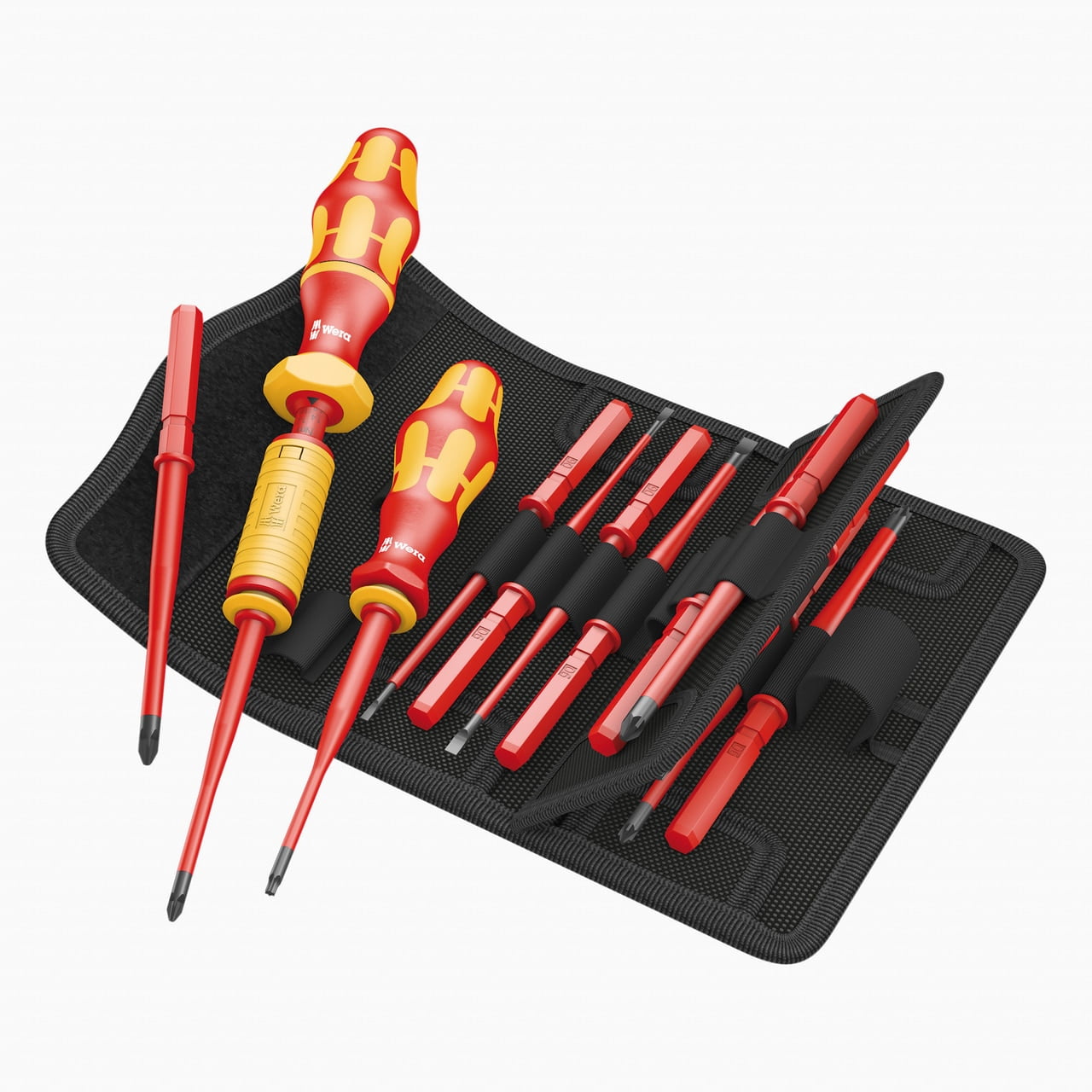 Wera 135906 KK VDE 16 Piece 1.2 - 3.0 Nm Adjustable Insulated Torque ...