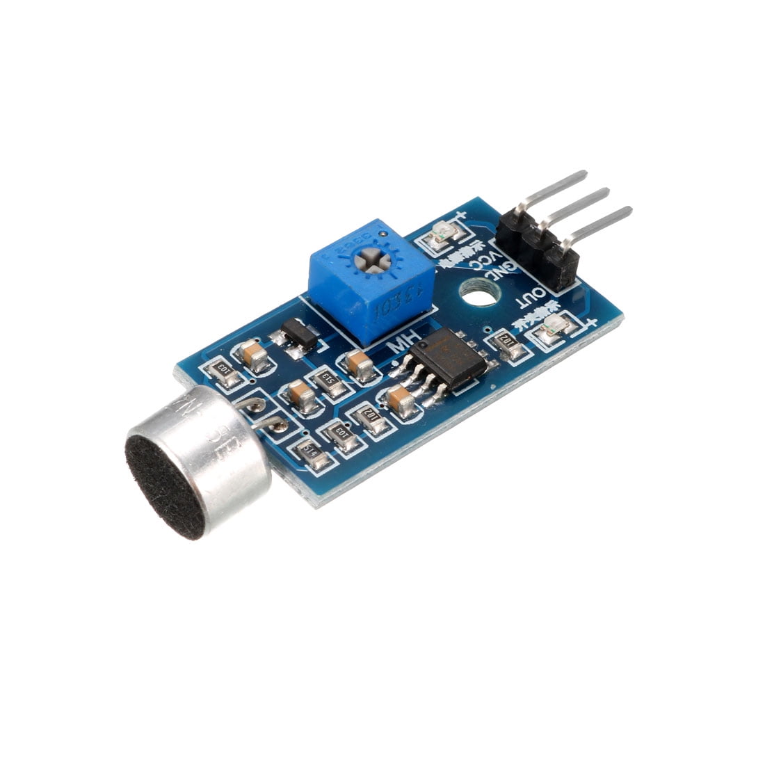 Uxcell Sound Microphone Sensor Detection Module for Arduino AVR PIC - Walmart.com