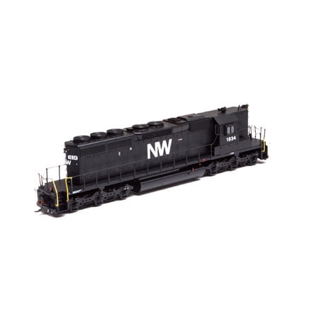 Athearn 98381 HO Norfolk & Western SD40-2 Diesel Loco w/DCC & Sound RTR ...