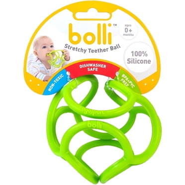 Comotomo Silicone Baby Teether, Orange - Walmart.com