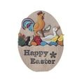 Easter Bunny Wooden Table Sign Table Centerpiece Wooden Hen Statue ...